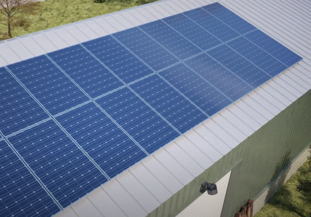 ClickFit EVO Staaldak trapezium-damwand met montageprofielen 4x9 ...